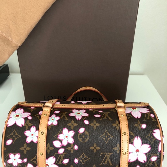 Louis Vuitton | Bags | Louis Vuitton Papillon Bag Cherry Blossoms ...